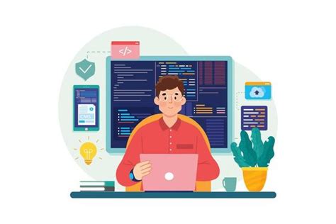 Coder Vector Art Icons And Graphics For Free Download