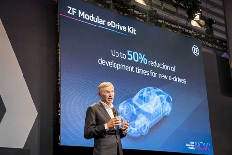 IAA Weltpremiere des Modularen eDrive Kit von ZF Entwicklungszeit für neue E Antriebe