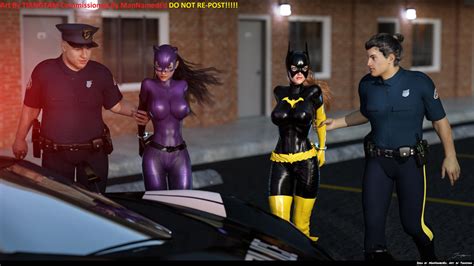 Batgirl Catwoman Not Tonight Ladies 1 By Mannameded On Deviantart