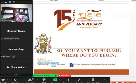 Training Centre In Communication Tcc Africa On Twitter Ongoing