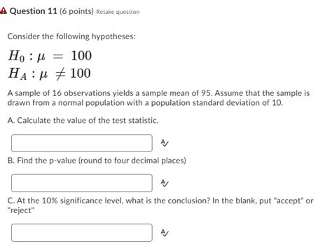 Solved Consider the following hypotheses H μ HA μ Chegg