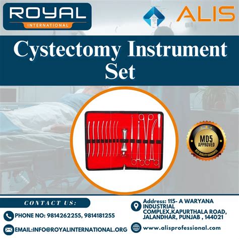Cystectomy Instrument Set At ₹ 2500piece In Jalandhar Id 2854207469548
