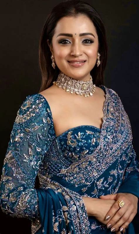 Trisha Krishnan Indian Bridal Fashion Indian Beauty Saree Indian