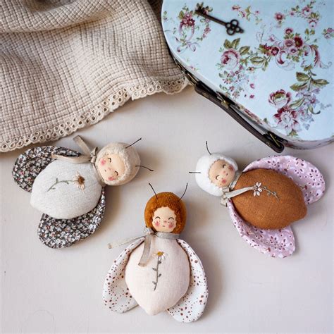 Waldorf Doll Sewing Pattern Pdf And Video Tutorial Ladybug Cloth Doll