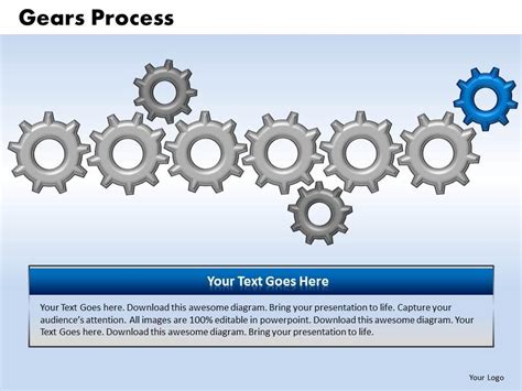 Gears Process Stages Powerpoint Slides And Ppt Templates PowerPoint Presentation Images