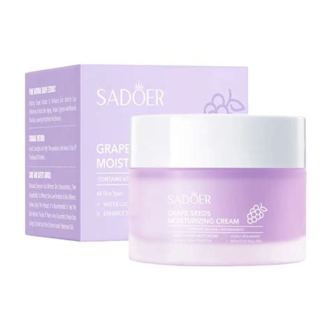 Crema Facial Hidratante Con Extracto Semillas De Uva 50g Sadoer
