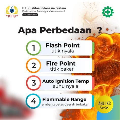 √ Perbedaan Flash Point Fire Point Ait Dan Flammable Range Dalam K3