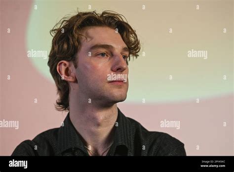 Krakow Poland April 30 2023 Louis Cunningham A Brirish Actor Is Seen At The 16th