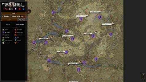 Kingdom Come Deliverance 2 Map Interactive KCD2 Map