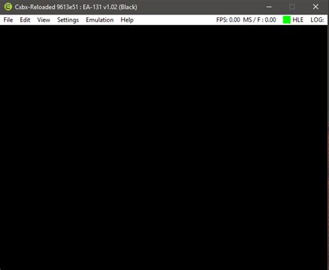 Black Doesnt Work Regression · Issue 2317 · Cxbx Reloadedcxbx
