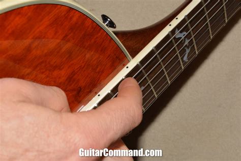 Tap Harmonic Right Hand Technique Guitar Command