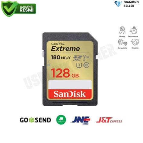 Promo Sandisk Extreme Sdxc 128gb Up To 150mbs Diskon 23 Di Seller