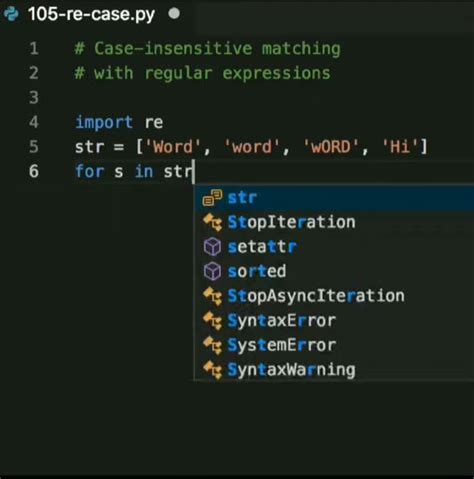 In Python Reignorecase Flag Can Be Added As A Third Parameter To The