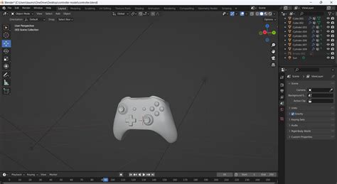 I Am Modelling An Xbox Controller For A College Project How Do I Add