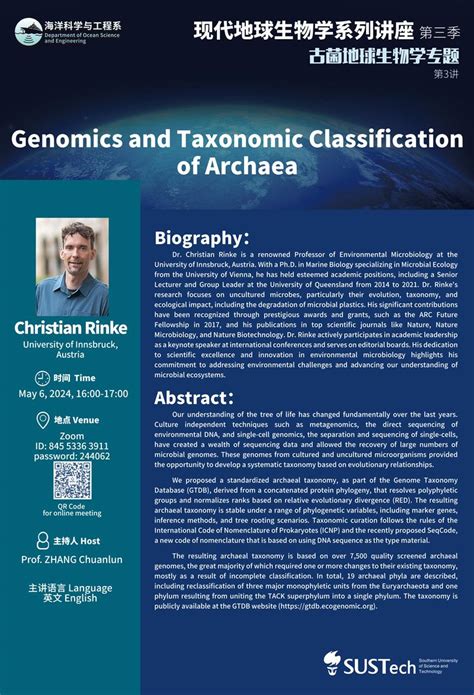 Classification Of Archaea In The Genomics Age Events Sustech