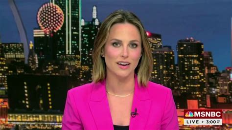 Msnbc Host Alicia Menendez Addresses Her Father Sen Menendezs