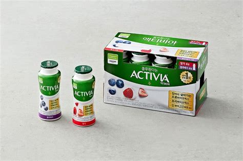 풀무원다논 마시는 액티비아 딸기블루베리 130ml X 8개 마켓컬리