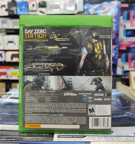 Call Of Duty Advanced Warfare Xbox One Xbox Series X Video Gaming