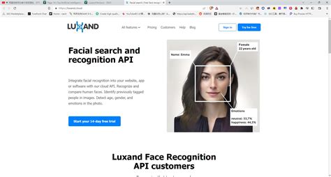 Luxand Integrate Face Recognition With A Simple Cloud Api Aitoolnet