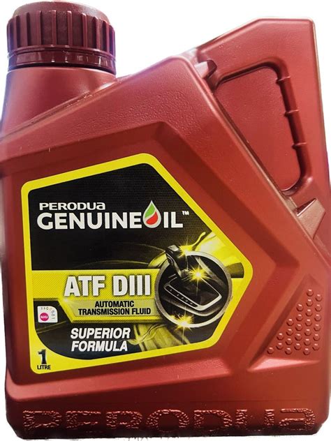 Perodua Auto Transmission Fluid ATF DIII 1L Shopee Malaysia