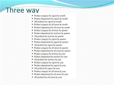 Aggregate Fact Tables Ppt