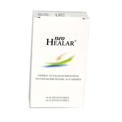 Clearance Neo Healer Suppositories 10s Neo Healar For Hemorrhoid