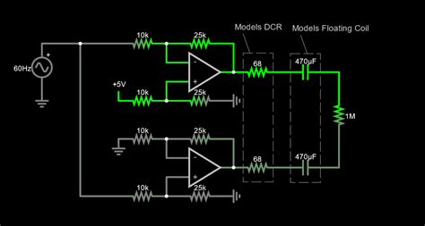 Power Electronics Generate A 60 Hz Signal To Emulate A Current