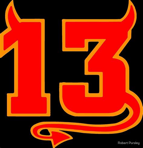 Lucky Devil 13 By Robert Pursley Redbubble