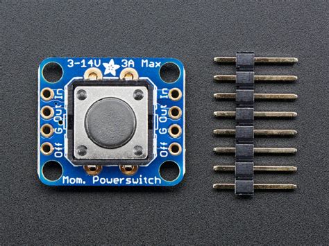 Adafruit Push Button Power Switch Breakout The Pi Hut