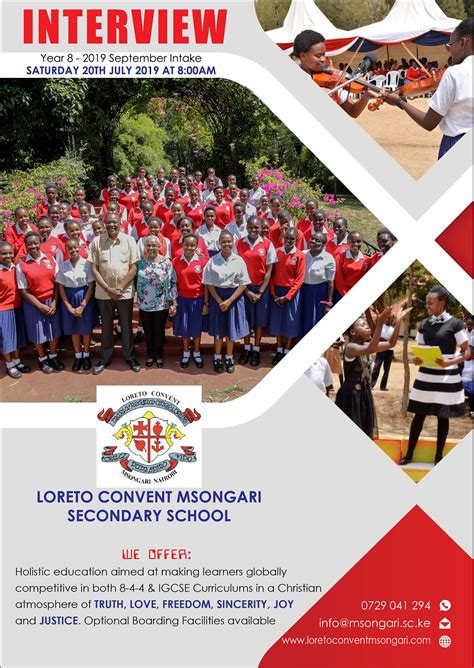 Loreto Convent Msongari School Nairobi Home Facebook