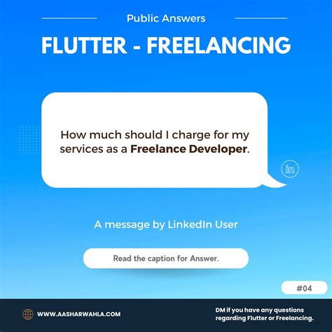 Aashar Wahla On Linkedin Flutter Freelancing Freelancingadvice Pricing Freelancedeveloper