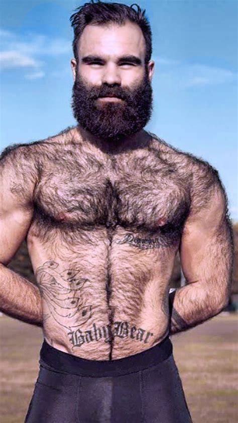 Hot And Hairy Bearded Men With Muscles