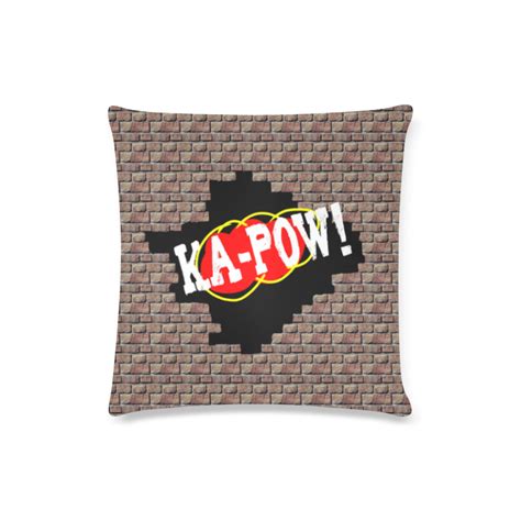 KA POW Custom Zippered Pillow Case 16 X16 Twin Sides ID D922374