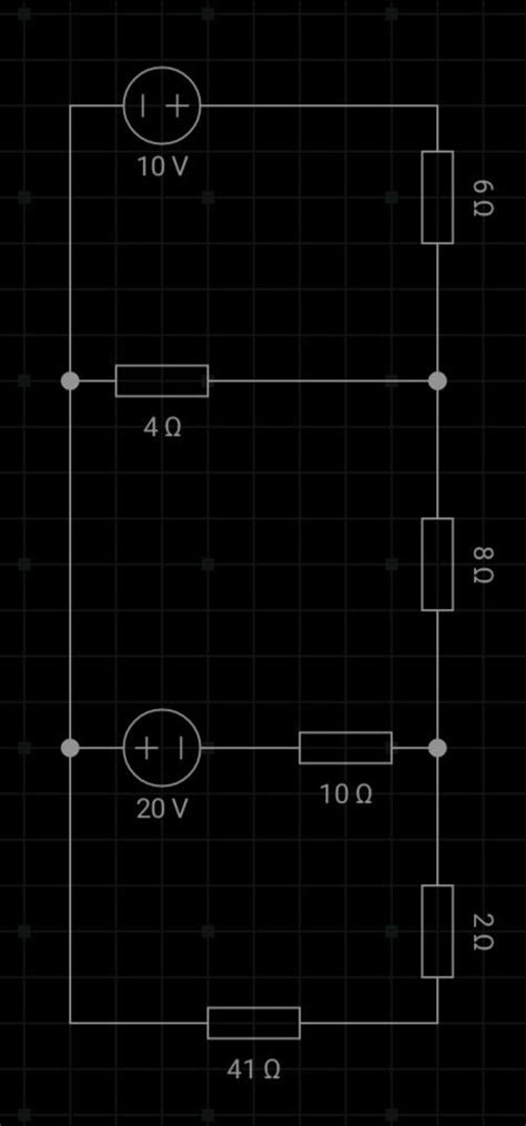 solved find current through 41 ohm resistor using source