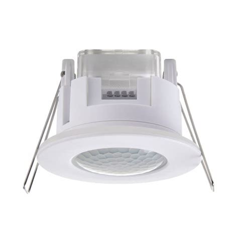 Saxby Lighting Recessed Ip65 Pir Motion Sensor In White Light Bulbs And Accessories From Dusk