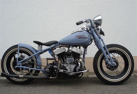 Jack Harley Breizh Bobber Motorcycle Harley Bobber Vintage Motorcycles
