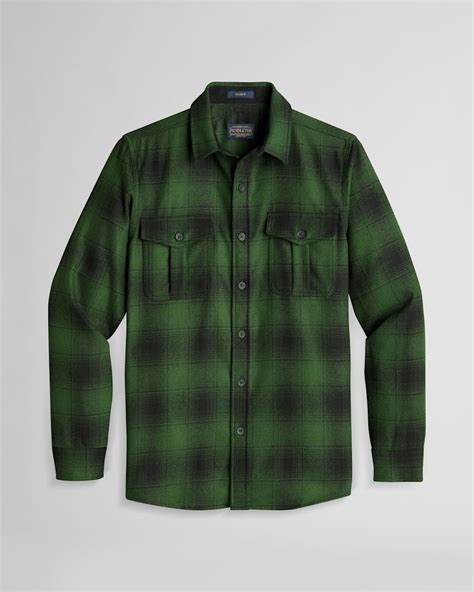Mens Plaid Scout Shirt