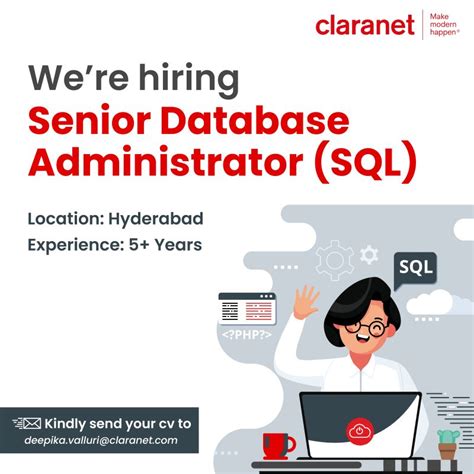 Claranet India On Linkedin Hiring Sqldba Hyderabad Techjobs