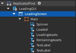 Loading Screen Working In Studio But Not In Actual Game Scripting