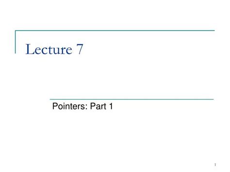 Ppt Lecture 7 Powerpoint Presentation Free Download Id3949455
