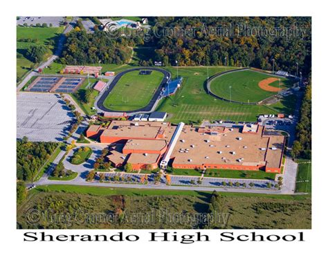 Aerial Photo Of Sherando High School Stephens City Virginia