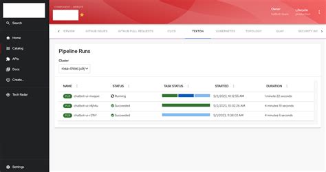 🐛 Tekton Plugin Visualization In The Latest Pipeline Run Card Is Showing Incorrect Status