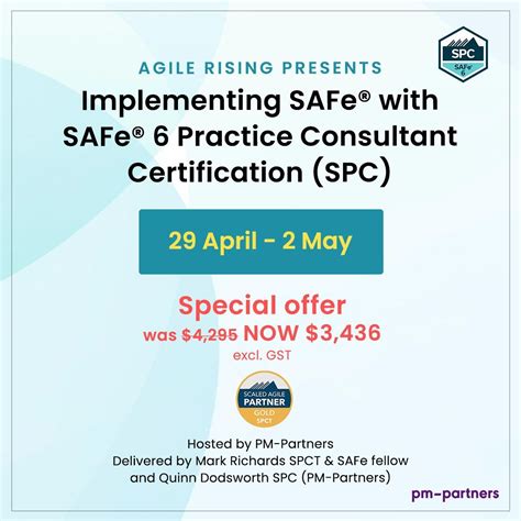 Pm Partners On Linkedin Scaledagile Implementingsafe