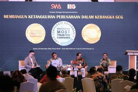 Terapkan GCG Terbaik BRI Jadi Indonesia Most Trusted Companies Stabilitas