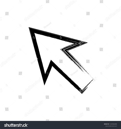 Mouse Cursor Vector Stock Vector Royalty Free Shutterstock