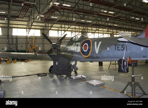 The Battle Of Britain Memorial Flight Hanger At Raf Coningsby Houses Iconic Aircraft Like The