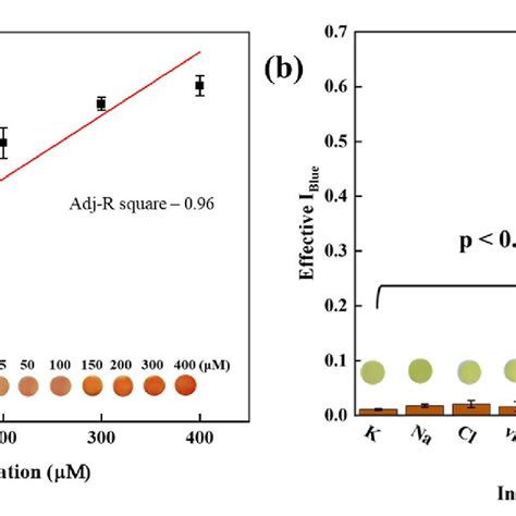 A Standard Calibration Graph Showing Two Different Dynamic Ranges Of