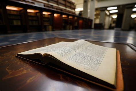 An Open Textbook In A Library Stock Illustration Illustration Of Dictionary Open 289693739