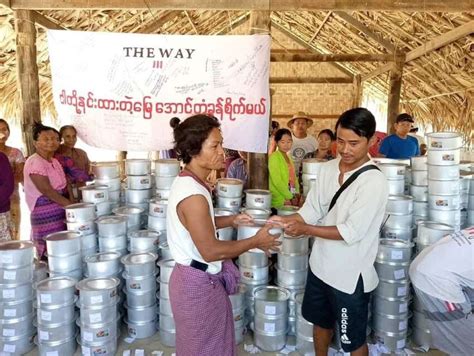 ဆားလင်းကြီး ညောင်ပင်ကြီးအုပ်စု ကျေးရွာ ၇ ရွာမှ အိမ်ထောင်စု ၄၁၀ အတွက် ဒန