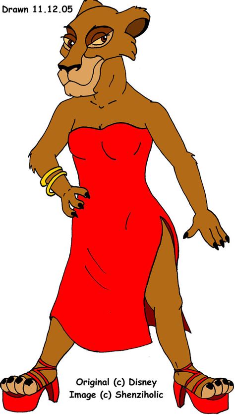 Zira Anthro By Shenziholic On Deviantart